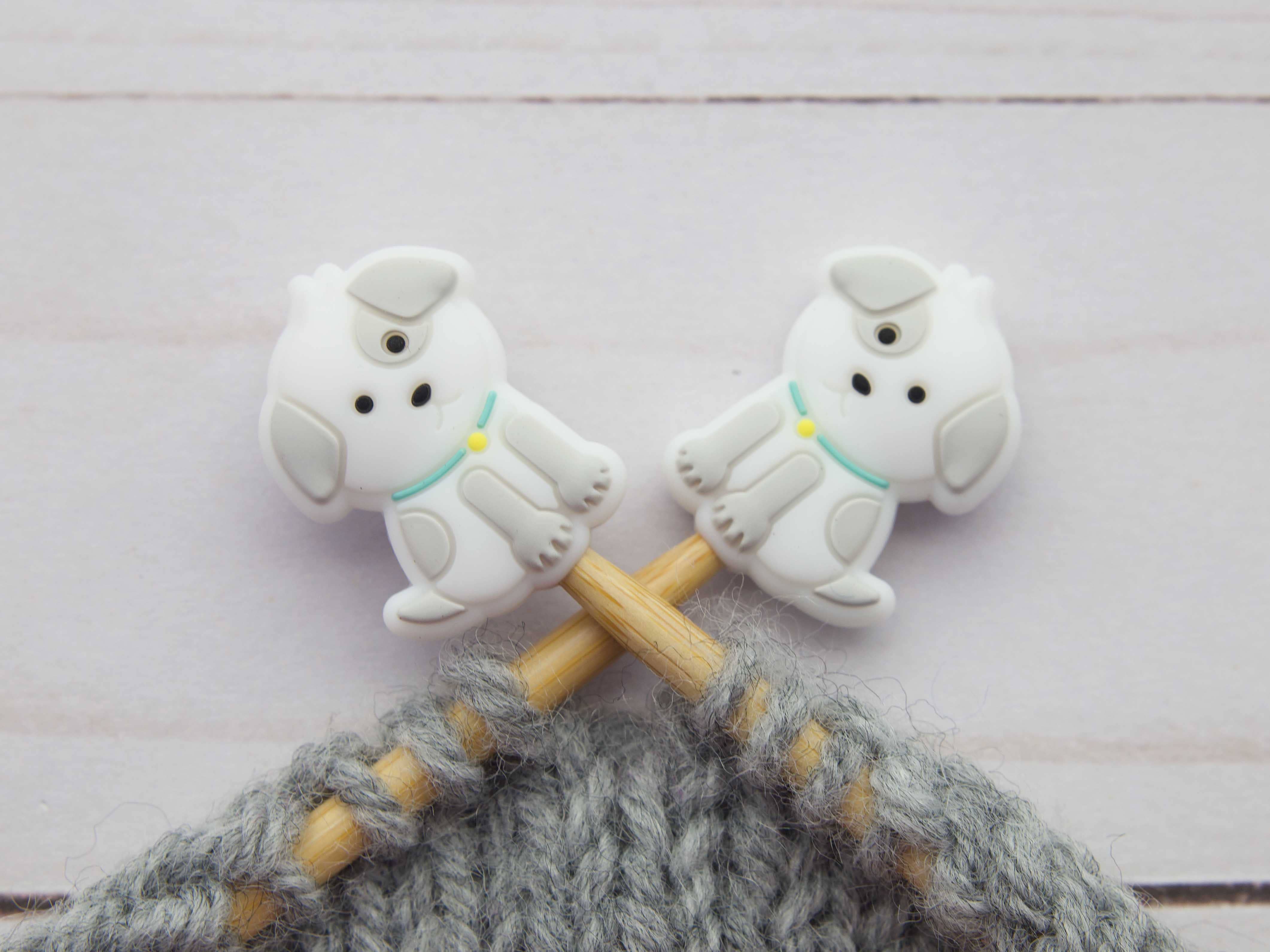 Puppy | Stitch Stoppers Point Protectors – Weave & Wander Yarn Shop