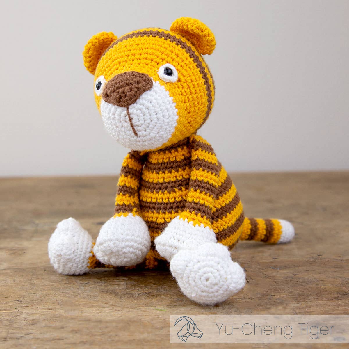 DIY Crochet Kit - Yu-Cheng Tiger – Weave & Wander Yarn Shop