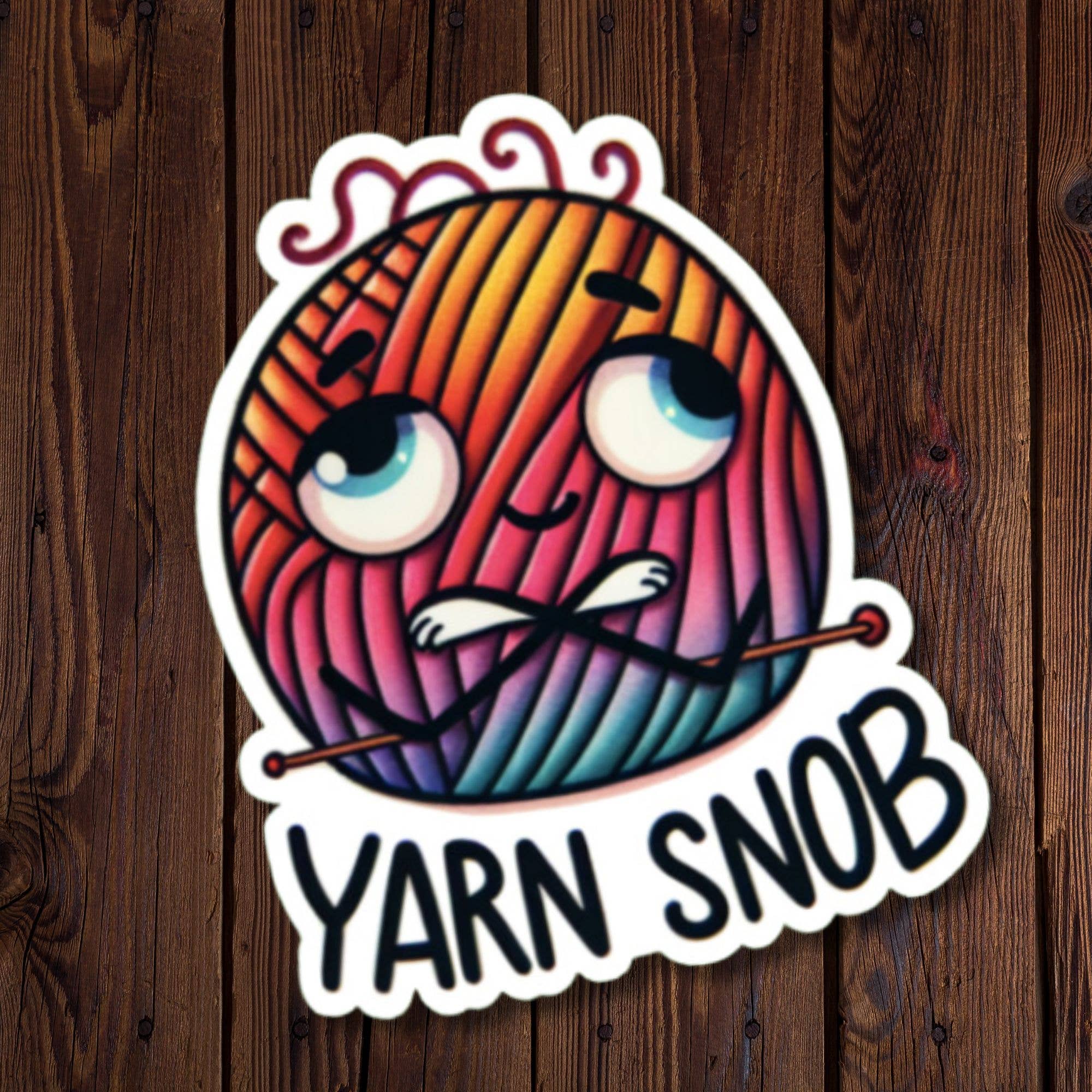 Arts & Craft Stickers | Yarn Addict | Discover our Decals – Weave ...