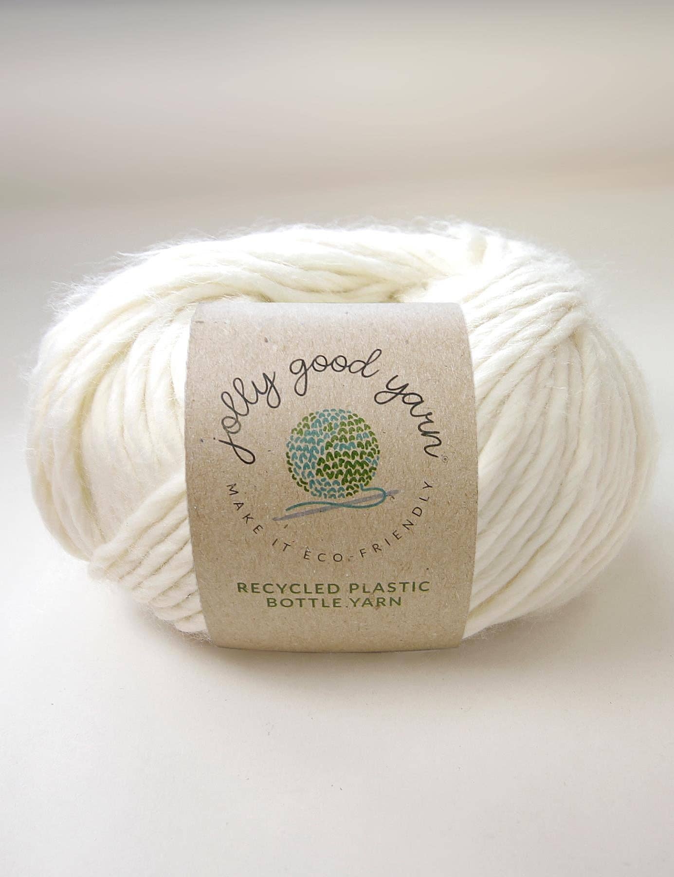 Recycled Bottle Yarn | Eco-Friendly | Cream | Discover now – Weave ...