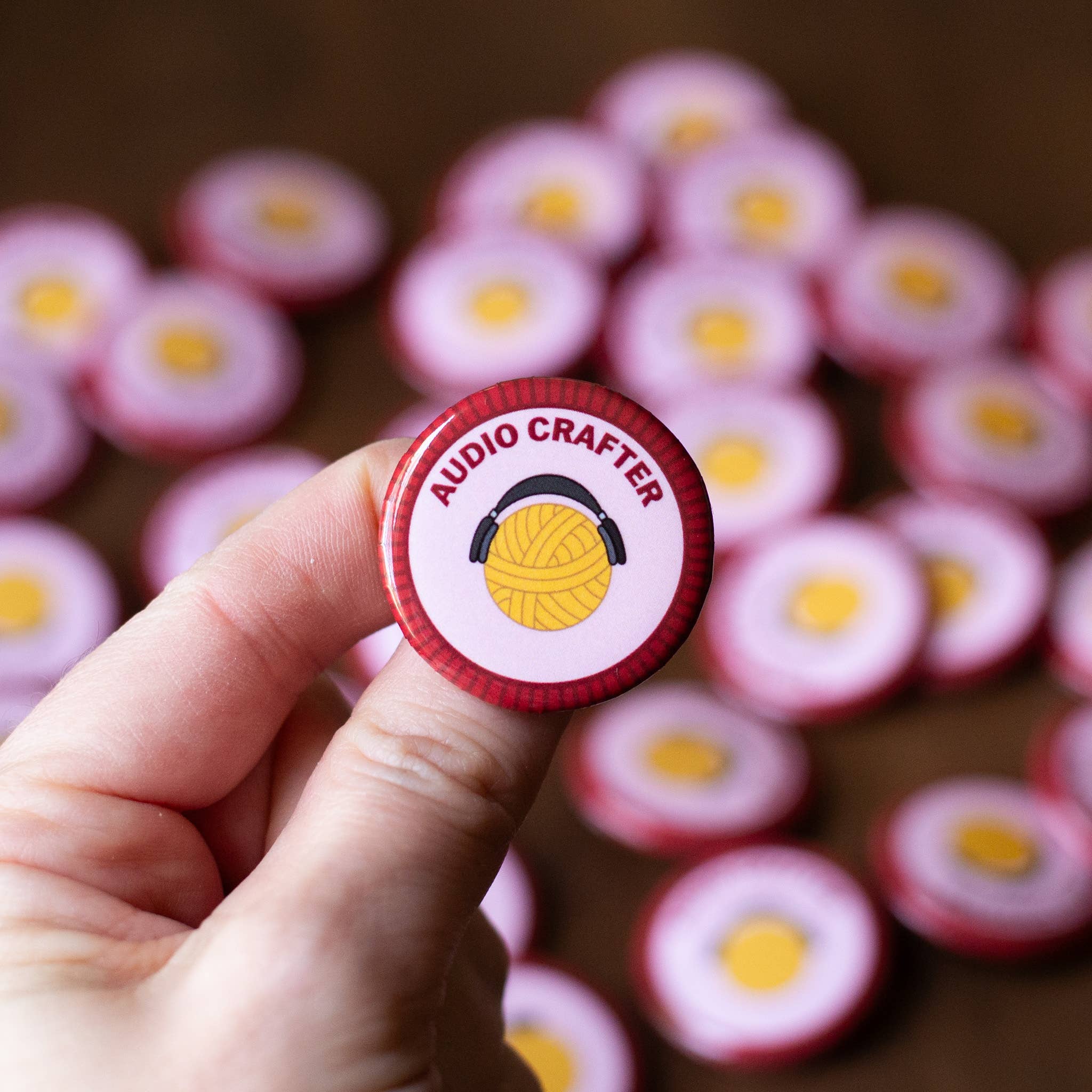 Audio Crafter Merit Badge – Weave & Wander Yarn Shop