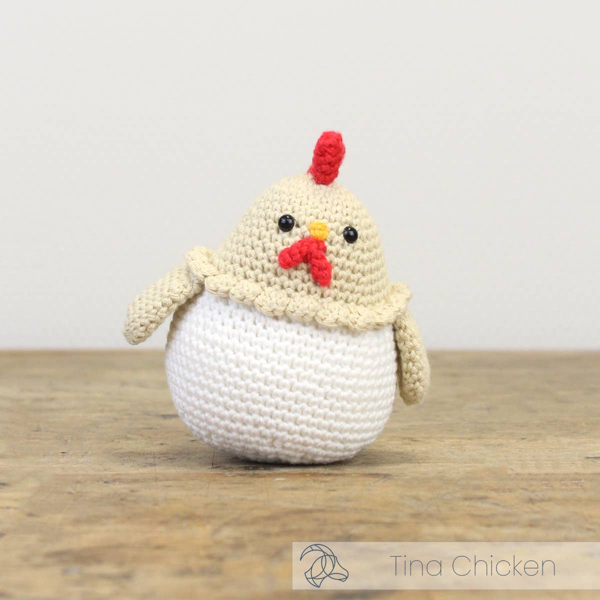 DIY Crochet Kit - Tina Chicken – Weave & Wander Yarn Shop