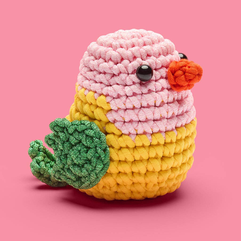Cupid the Lovebird 🕊 Valentine's Day Crochet Kits – Weave & Wander Yarn ...
